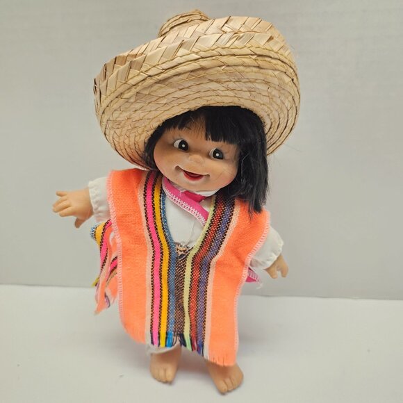 Toys | Vintage Mexican Spanish Soft Body Rubber Face Traditional ...
